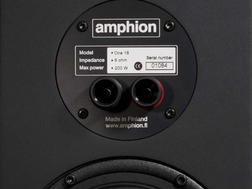 Купить Контрольные студийные мониторы студийный монитор Amphion Two15 Black по цене от 192840 ...